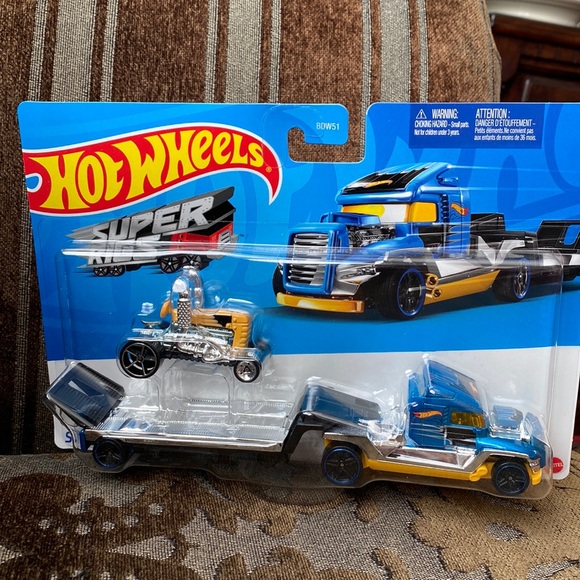 Mattel | Toys | Mattel Hot Wheels Steel Power Super Rigs New In Box ...